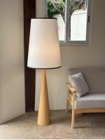 China Bedroom Bedside Light Home Decoration Fabric Lamp Shade E27 Led Wabi Sabi Floor Lamps(WH-MFL-184) for sale