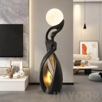China Atmosphere Lamp Living Room Sofa Bedroom Decorative High-End Luxury Art Floor Lamp(WH-MFL-185) for sale