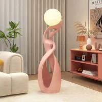 China Atmosphere Lamp Living Room Sofa Bedroom Decorative High-End Luxury Art Floor Lamp(WH-MFL-185) for sale