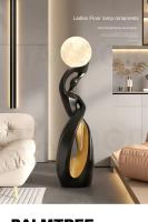 China Atmosphere Lamp Living Room Sofa Bedroom Decorative High-End Luxury Art Floor Lamp(WH-MFL-185) for sale