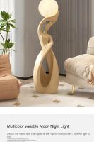 China Atmosphere Lamp Living Room Sofa Bedroom Decorative High-End Luxury Art Floor Lamp(WH-MFL-185) for sale