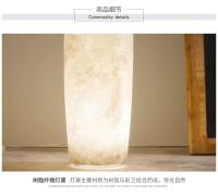 China Living room floor lamp Bedroom Creative Art Vase Floor Lamp LED Designer Colorful Tank Floor Lamp(WH-MFL-187) for sale