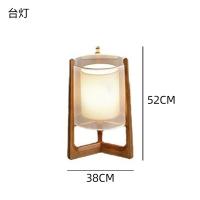 China bedside floor lamp living room bedroom Solid wood lamp Japanese style Quinn Lantern Floor Lamp(WH-MFL-188) for sale
