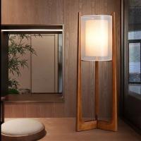 China bedside floor lamp living room bedroom Solid wood lamp Japanese style Quinn Lantern Floor Lamp(WH-MFL-188) for sale