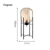 China Standing Lamp Bedroom Study Decoration Home Glass Lamp Nordic E27 Oda Floor lamp(WH-MFL-190) for sale