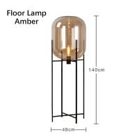 China Standing Lamp Bedroom Study Decoration Home Glass Lamp Nordic E27 Oda Floor lamp(WH-MFL-190) for sale