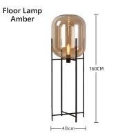 China Standing Lamp Bedroom Study Decoration Home Glass Lamp Nordic E27 Oda Floor lamp(WH-MFL-190) for sale