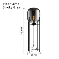 China Standing Lamp Bedroom Study Decoration Home Glass Lamp Nordic E27 Oda Floor lamp(WH-MFL-190) for sale