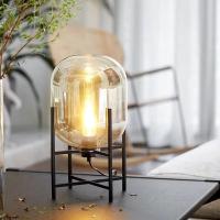China Standing Lamp Bedroom Study Decoration Home Glass Lamp Nordic E27 Oda Floor lamp(WH-MFL-190) for sale