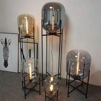 China Standing Lamp Bedroom Study Decoration Home Glass Lamp Nordic E27 Oda Floor lamp(WH-MFL-190) for sale