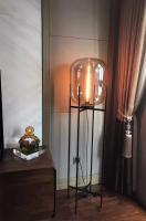 China Standing Lamp Bedroom Study Decoration Home Glass Lamp Nordic E27 Oda Floor lamp(WH-MFL-190) for sale