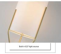 China sofa Side Light Office bedroom Creative Led fabric lampshade Simple Arborescence Floor Lamp(WH-MFL-191) for sale