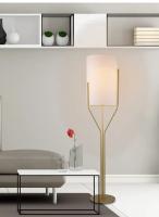 China sofa Side Light Office bedroom Creative Led fabric lampshade Simple Arborescence Floor Lamp(WH-MFL-191) for sale