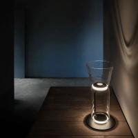 China Indoor Decor Standing Light Bedroom Bedside Lamp clear glass LampShade Noctambule Floor Lamp(WH-MFL-192) for sale