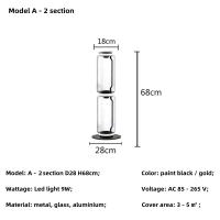 China Indoor Decor Standing Light Bedroom Bedside Lamp clear glass LampShade Noctambule Floor Lamp(WH-MFL-192) for sale