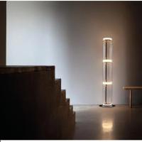 China Indoor Decor Standing Light Bedroom Bedside Lamp clear glass LampShade Noctambule Floor Lamp(WH-MFL-192) for sale