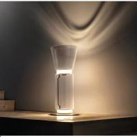 China Indoor Decor Standing Light Bedroom Bedside Lamp clear glass LampShade Noctambule Floor Lamp(WH-MFL-192) for sale