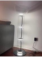 China Indoor Decor Standing Light Bedroom Bedside Lamp clear glass LampShade Noctambule Floor Lamp(WH-MFL-192) for sale