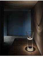 China Indoor Decor Standing Light Bedroom Bedside Lamp clear glass LampShade Noctambule Floor Lamp(WH-MFL-192) for sale