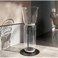 China Indoor Decor Standing Light Bedroom Bedside Lamp clear glass LampShade Noctambule Floor Lamp(WH-MFL-192) for sale