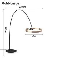 China Living Room Sofa Light Bedroom Home Decor Circle Lamp Modern LED Mito Largo Floor Lamp(WH-MFL-193) for sale