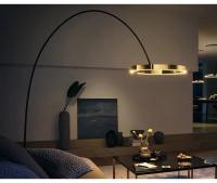 China Living Room Sofa Light Bedroom Home Decor Circle Lamp Modern LED Mito Largo Floor Lamp(WH-MFL-193) for sale