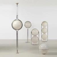China Art Deco Standing Light Bedside Living Room Hotel Acrylic Ball Lights Delord Floor Lamp(WH-MFL-194) for sale