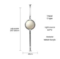 China Art Deco Standing Light Bedside Living Room Hotel Acrylic Ball Lights Delord Floor Lamp(WH-MFL-194) for sale