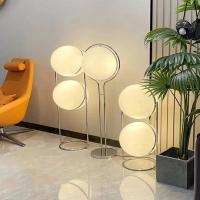 China Art Deco Standing Light Bedside Living Room Hotel Acrylic Ball Lights Delord Floor Lamp(WH-MFL-194) for sale