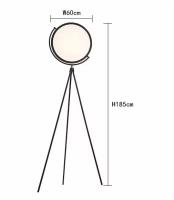 China Bedside Floor Lamp LED Tripod Lamp Study Decoration Remote Dimming Flos Superloon Floor Lamp(WH-MFL-197) for sale