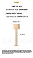 China Home Decoration Light High-End Artistic Vertical Sofa Lamp Four Hands Hensley Floor Lamp(WH-MFL-198) for sale