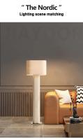 China Home Decoration Light High-End Artistic Vertical Sofa Lamp Four Hands Hensley Floor Lamp(WH-MFL-198) for sale