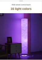 China Decoration Stand Lamp Bedroom Game with Remote Control LED Simple Design Floor Lamps(WH-MFL-199) for sale