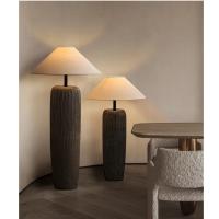 China lounge standing light Living Room Corner Sofa Wabi Sabi Style Antique Pottery Pot Floor Lamp(WH-MFL-200) for sale