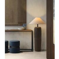 China lounge standing light Living Room Corner Sofa Wabi Sabi Style Antique Pottery Pot Floor Lamp(WH-MFL-200) for sale