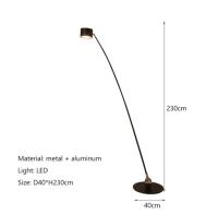 China Living Room Tall Standing Lamp Bedroom Corner Hotel Davide Groppi Sampei Floor Lamp(WH-MFL-202) for sale