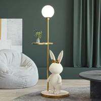 China Atmosphere Bedside Light Decorate Girl Children Room Modern Creative Rabbit Floor Lamp(WH-MFL-203) for sale