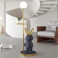 China Atmosphere Bedside Light Decorate Girl Children Room Modern Creative Rabbit Floor Lamp(WH-MFL-203) for sale