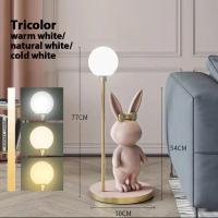 China Atmosphere Bedside Light Decorate Girl Children Room Modern Creative Rabbit Floor Lamp(WH-MFL-203) for sale