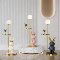 China Atmosphere Bedside Light Decorate Girl Children Room Modern Creative Rabbit Floor Lamp(WH-MFL-203) for sale