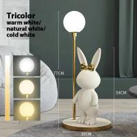 China Atmosphere Bedside Light Decorate Girl Children Room Modern Creative Rabbit Floor Lamp(WH-MFL-203) for sale