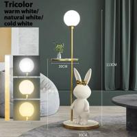 China Atmosphere Bedside Light Decorate Girl Children Room Modern Creative Rabbit Floor Lamp(WH-MFL-203) for sale