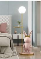 China Atmosphere Bedside Light Decorate Girl Children Room Modern Creative Rabbit Floor Lamp(WH-MFL-203) for sale