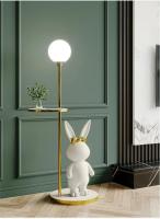 China Atmosphere Bedside Light Decorate Girl Children Room Modern Creative Rabbit Floor Lamp(WH-MFL-203) for sale