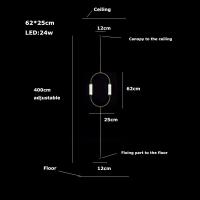 China Bedroom Floor Lamp Living Room Designer Ellipse Giopato & Coombes - Milia Floor Lamp(WH-MFL-207) for sale