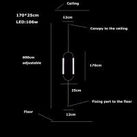 China Bedroom Floor Lamp Living Room Designer Ellipse Giopato & Coombes - Milia Floor Lamp(WH-MFL-207) for sale