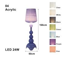 China Bedroom Bedside Lights Living Room Elegant Home-applicant LED French Kabuki Floor Lamp(WH-MFL-208) for sale