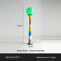China Bedroom Floor Lamp Indoor Decor Living room Nordic Designer Art Colorful Floor Lamp(WH-MFL-212) for sale