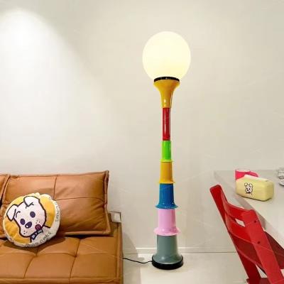 China Bedroom Floor Lamp Indoor Decor Living room Nordic Designer Art Colorful Floor Lamp(WH-MFL-212) for sale