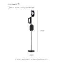 China Living Room Sofa Corner Light Dining Room Bedroom Nordic Minimalist Leaf Floor Lamp(WH-MFL-214) for sale